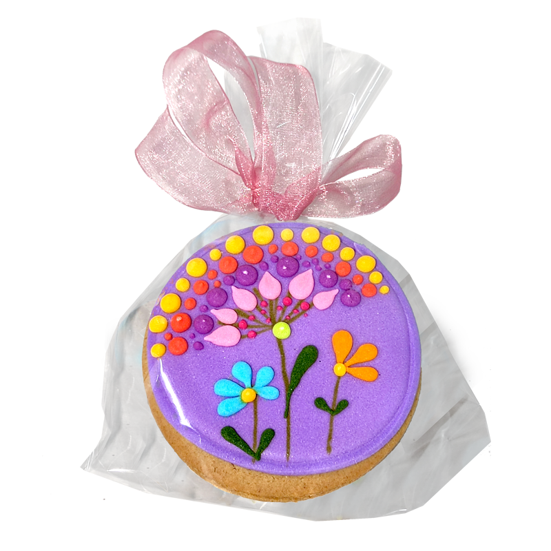 Рисувана меденка с цветя | 100 грама сладки