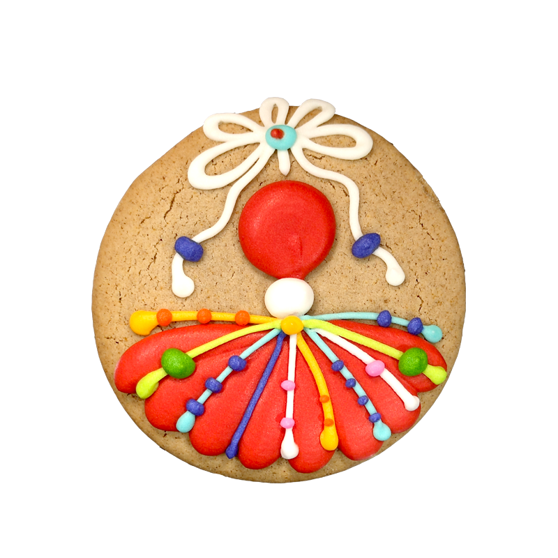 Рисувана меденка Баба Марта | 100 грама сладки