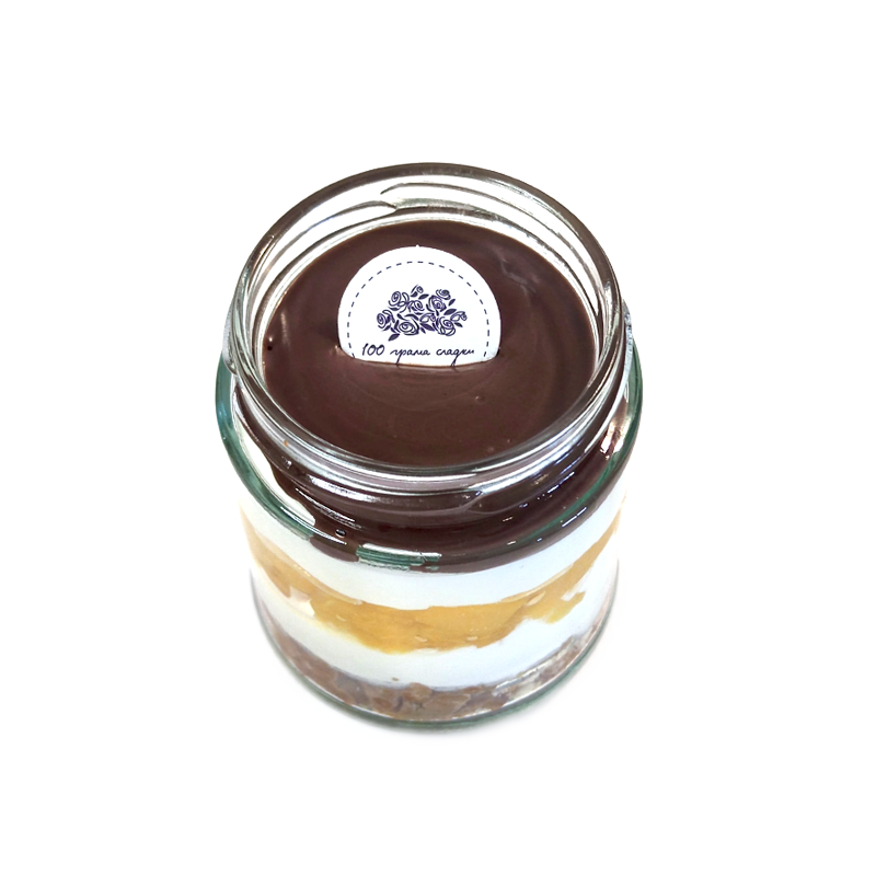 Крем маскарпоне с праскови | 100 грама сладки